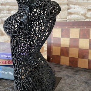 Female Torso Wireframe Bookend / 3D Printed - Etsy