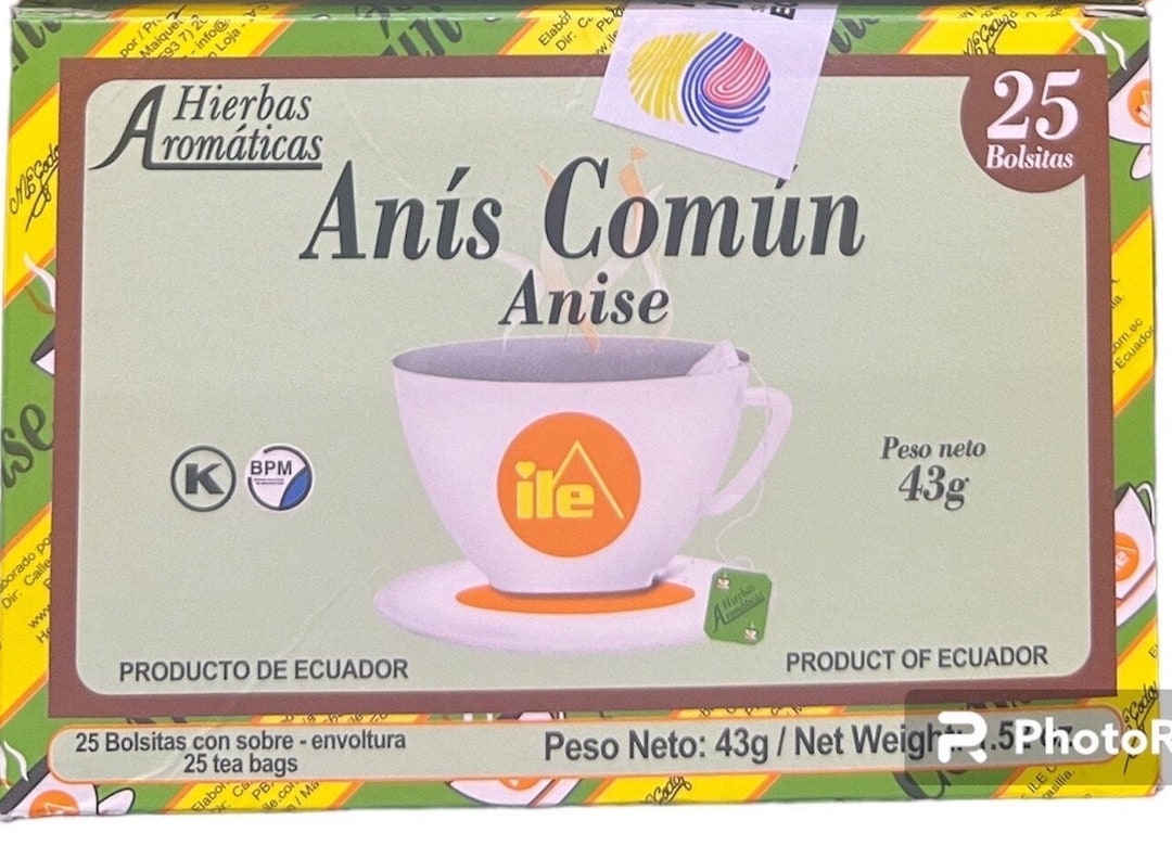 Te Hierba Luisa anise Tea 25 Bags, 1.32oz Ecuador Ecuadorian Tea - Etsy