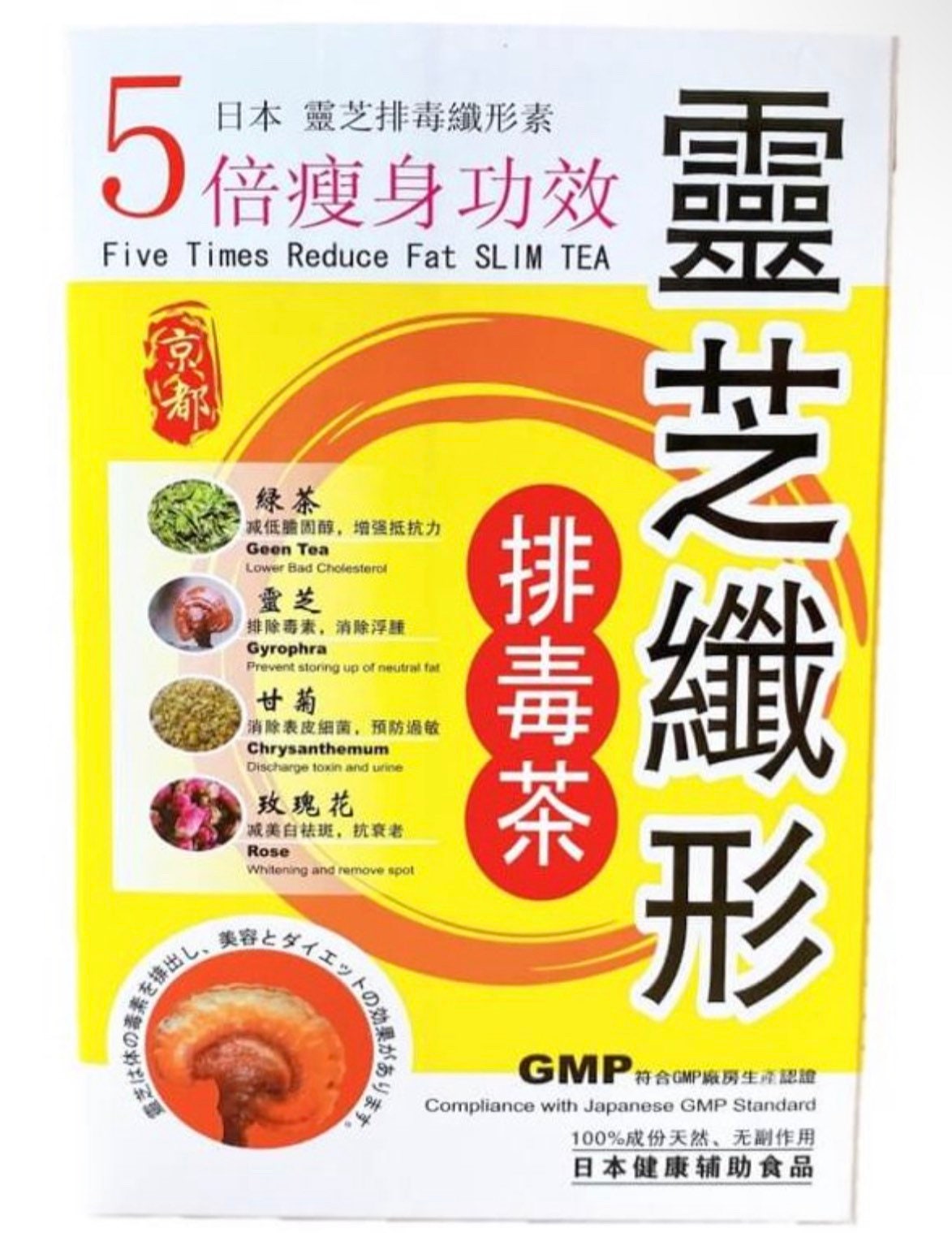 Japanese Five Times Reduce Fat Slim Tea 30 Teabags Japan - Etsy