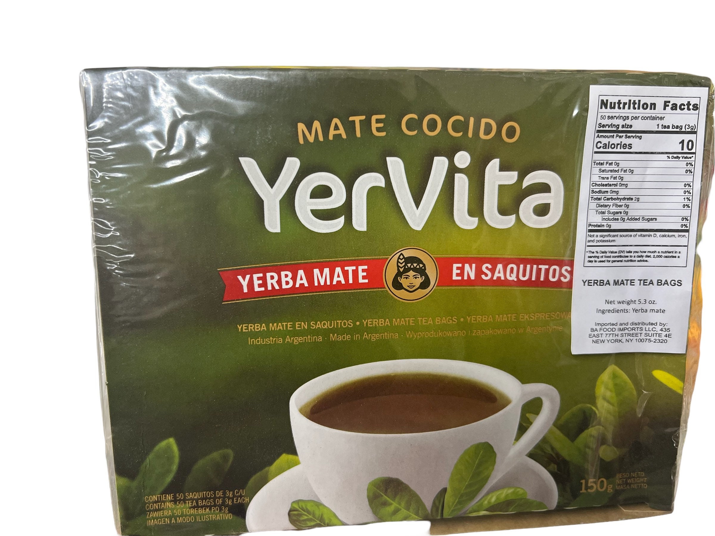 Yerba Mate Cocido Argentina 50 Bags - Etsy