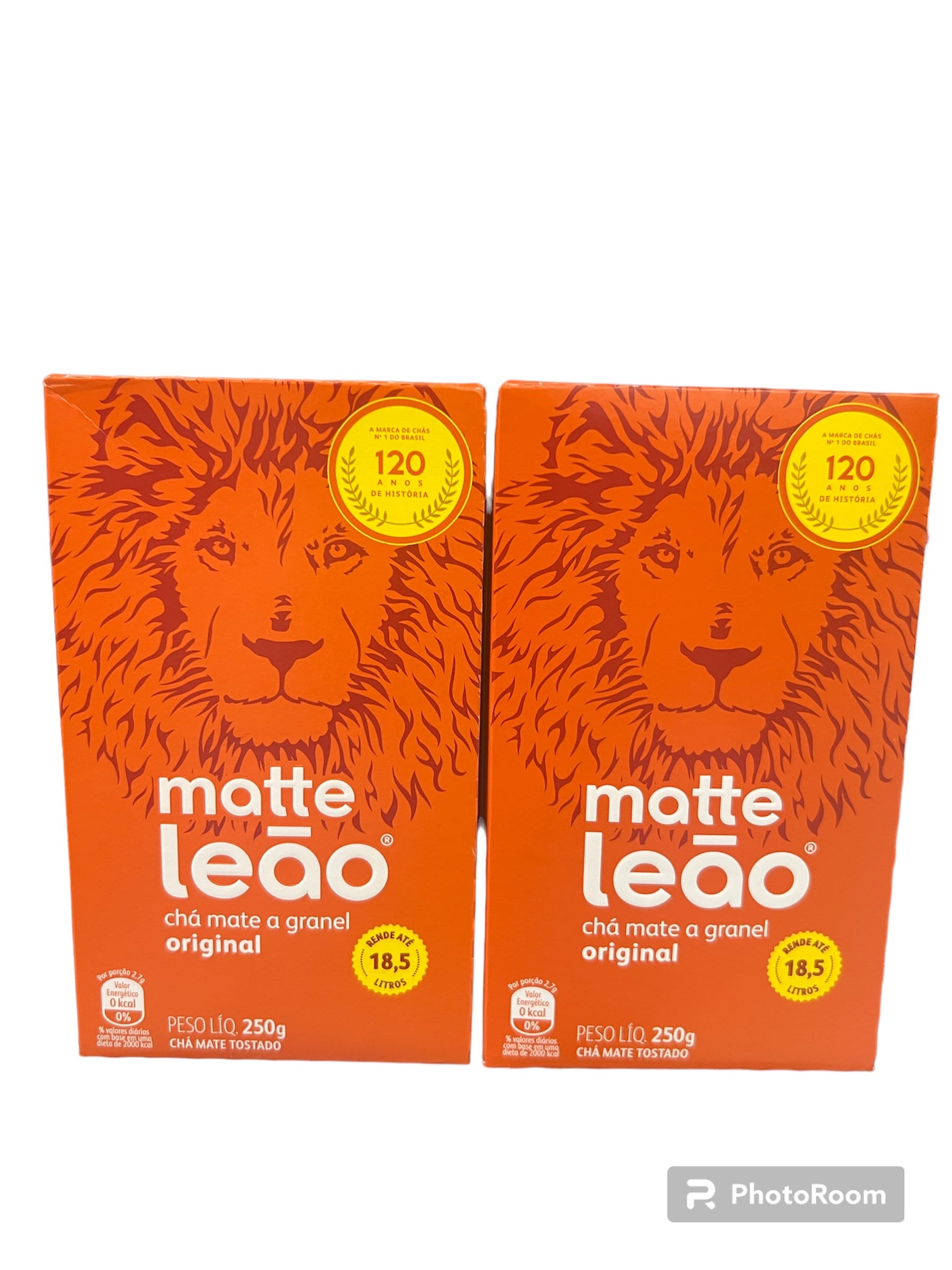 Matte Leão Tea Original loose Yerba Mate Tea 3.5 Oz / 100 G 2 Boxes ...