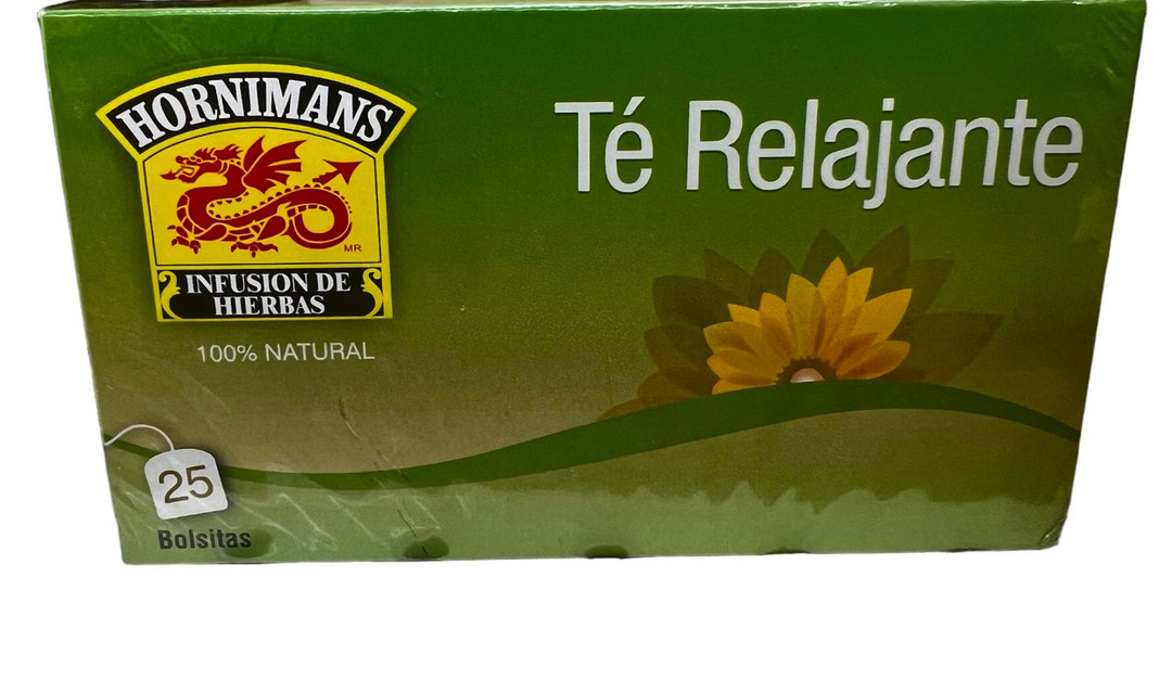 Product of Ecuador Te Relajante Relaxing Tea 25 Sealed Tea Bags 100% ...