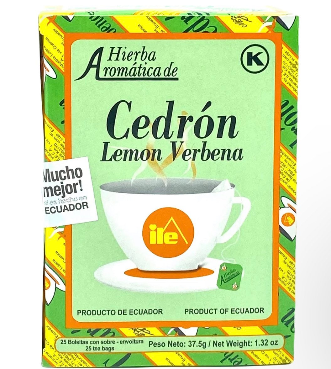 Te Cedron lemon Verbena Tea 25 Bags, 1.32 Oz - Etsy
