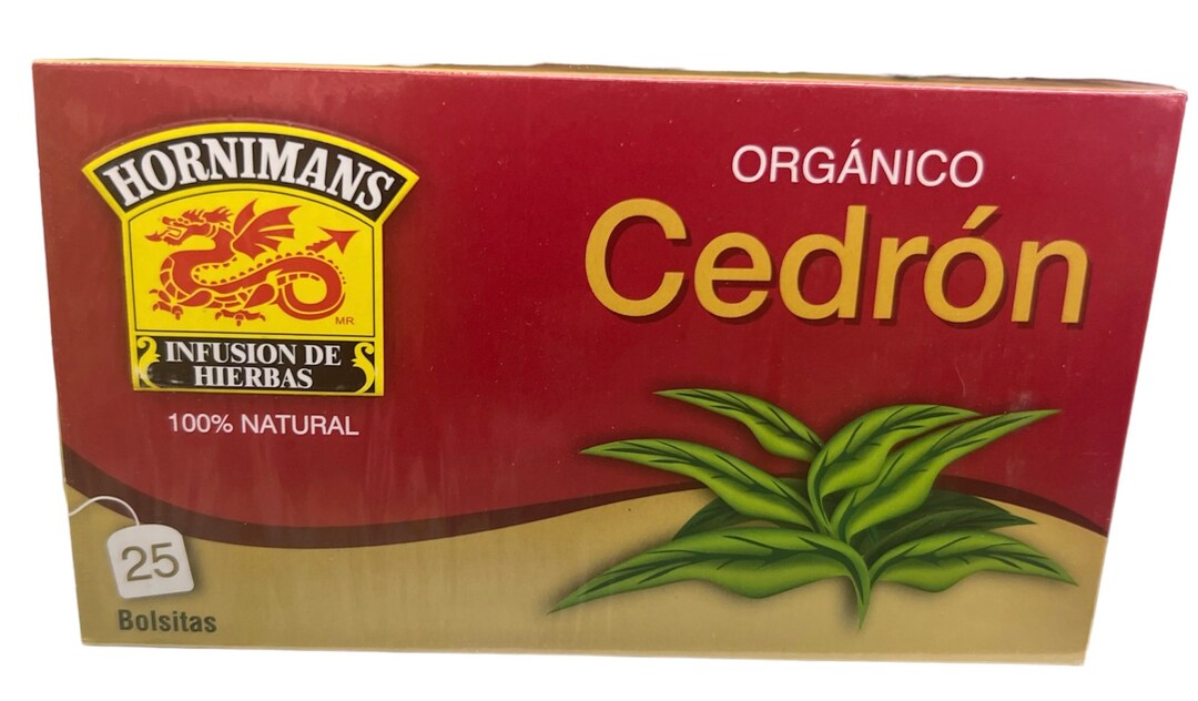 Hornimans Cedron Lemon Verbena Organic Tea 25 Teabags - Etsy