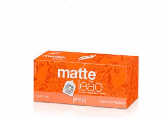 Matte Leao Saquinhos Chá Mate Tostado Brazilian Tea 25 Bags - Etsy