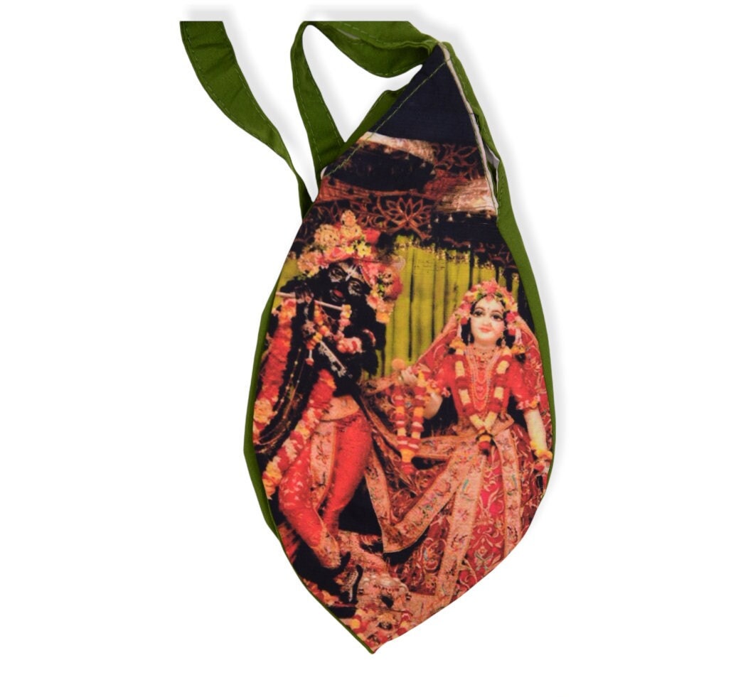Updated Japa Mala Bag , Bead Bag , Tulsi Prayer Bag, Meditation Bag ...