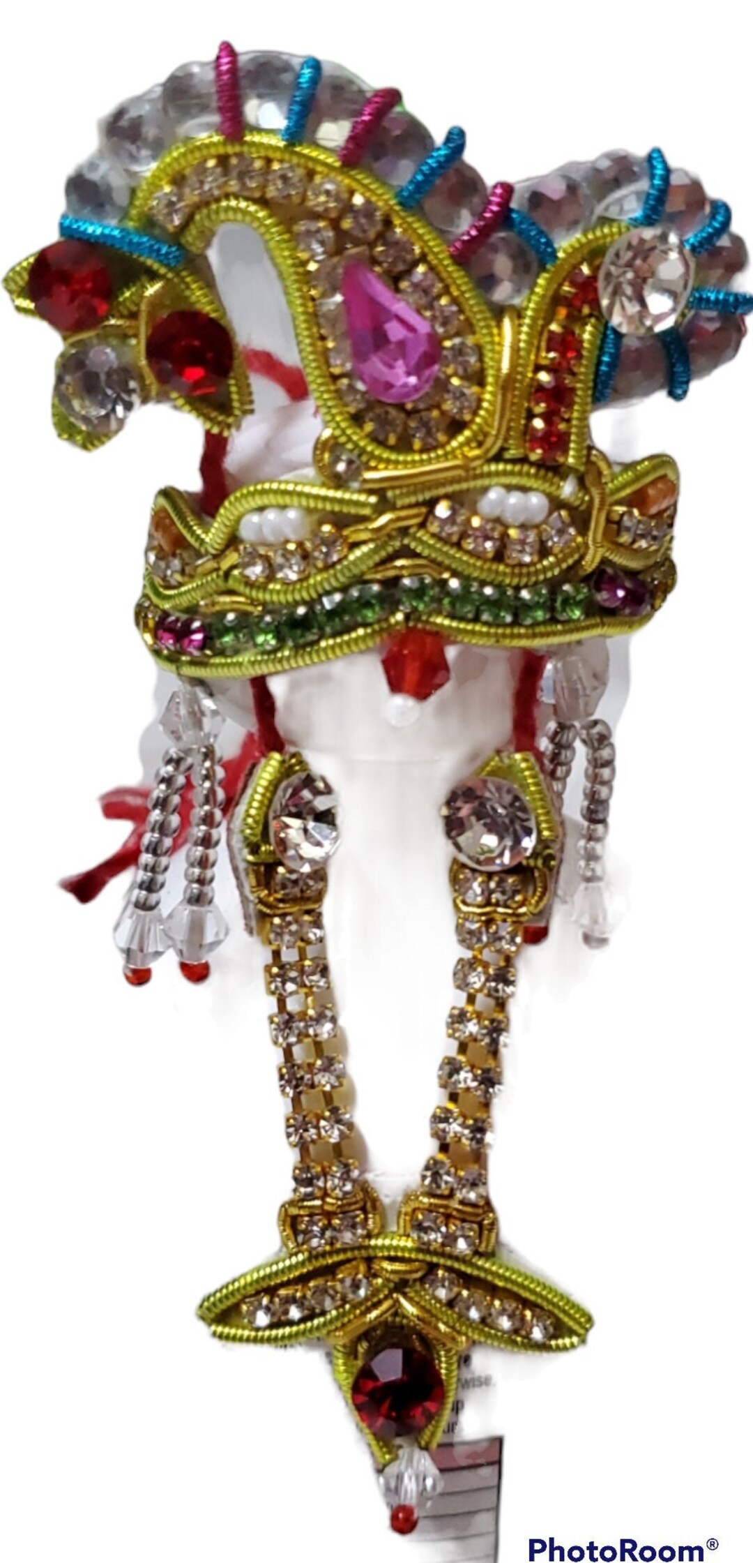 Size 3 Krishna Mukut Mala Set: Jeweled Laddu Gopal Poshak - Etsy