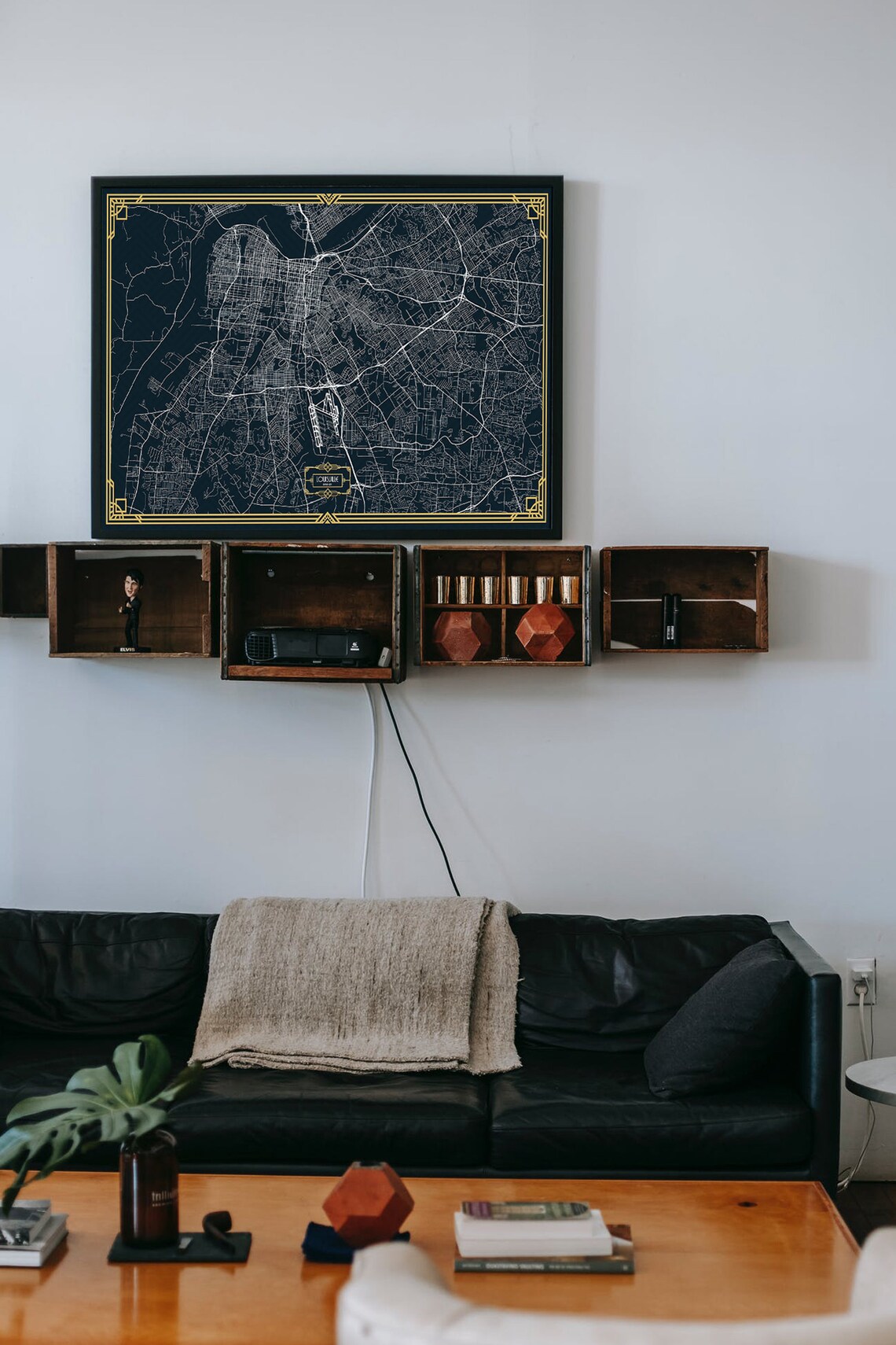 Hand Drawn Map of Louisville - Etsy