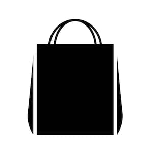 Paper Bag SVG / SVG Cut File / Car Decal SVG / Instant Download ...