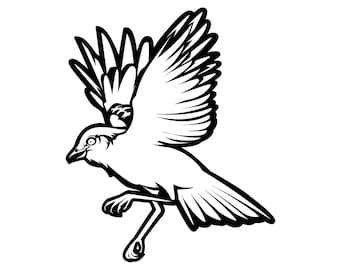 Mockingbird Clip Art - Etsy