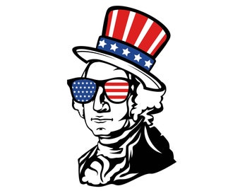 George Washington Svg | Etsy