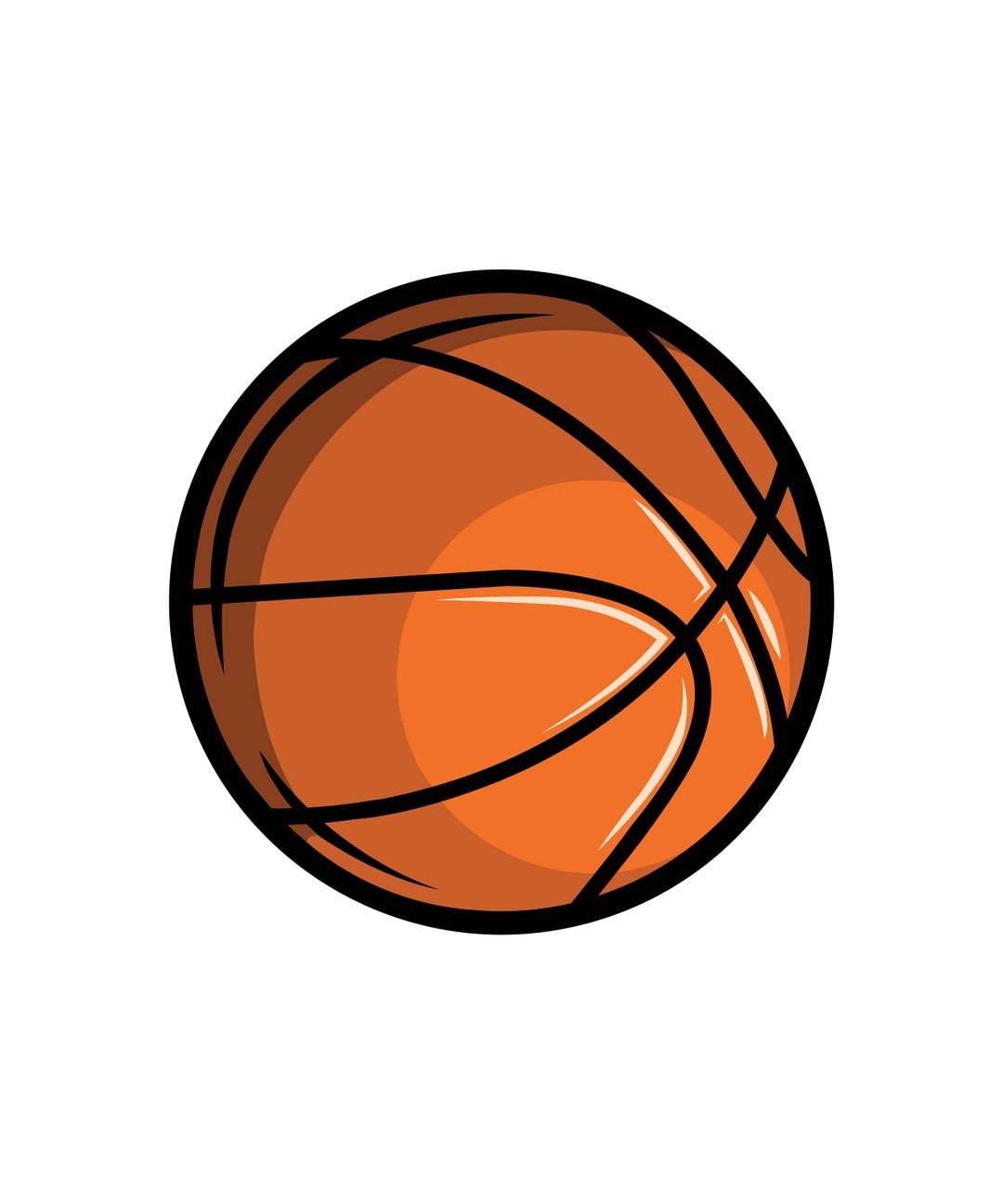 Basketball SVG / SVG Cut File / Car Decal SVG / Instant Download ...