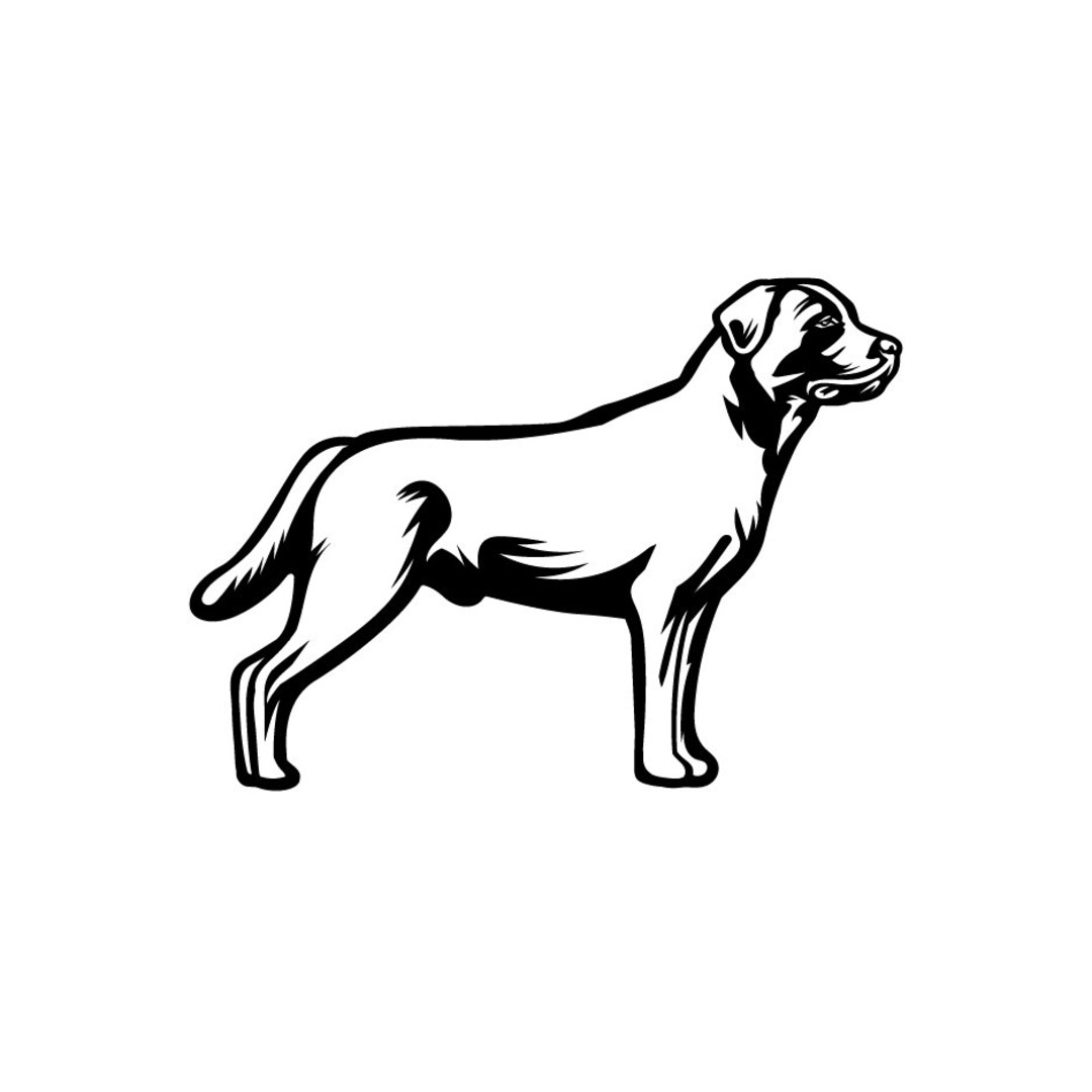 Dog 3 / Dog SVG / SVG Cut File / Car Decal SVG / Instant Download ...