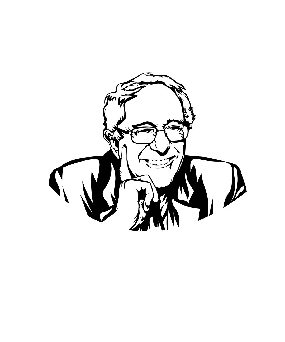 Bernie Sanders SVG / SVG Cut File / Car Decal SVG / Instant Download ...