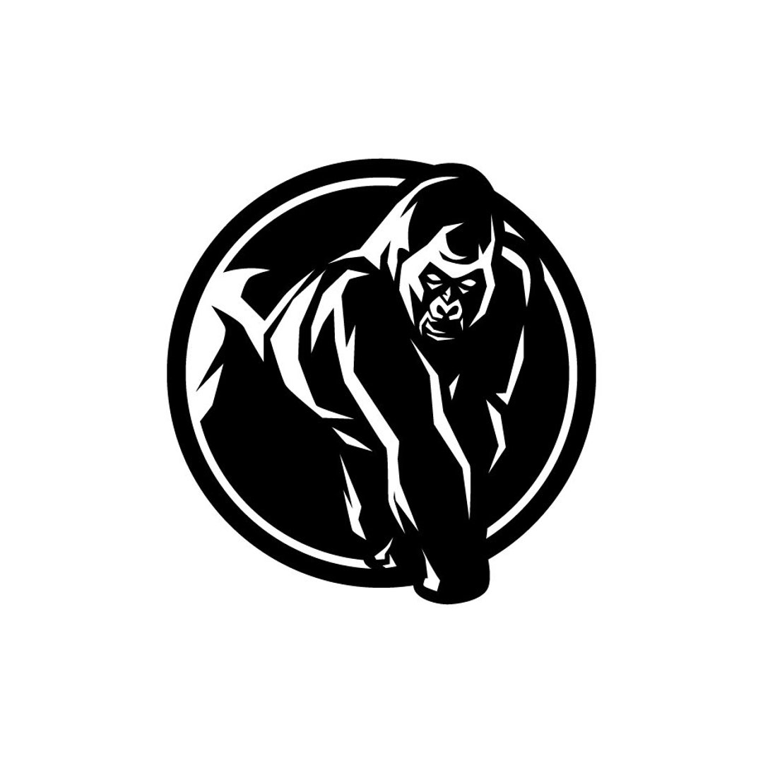 Gorilla / Gorilla SVG / SVG Cut File / Car Decal SVG / Instant Download ...