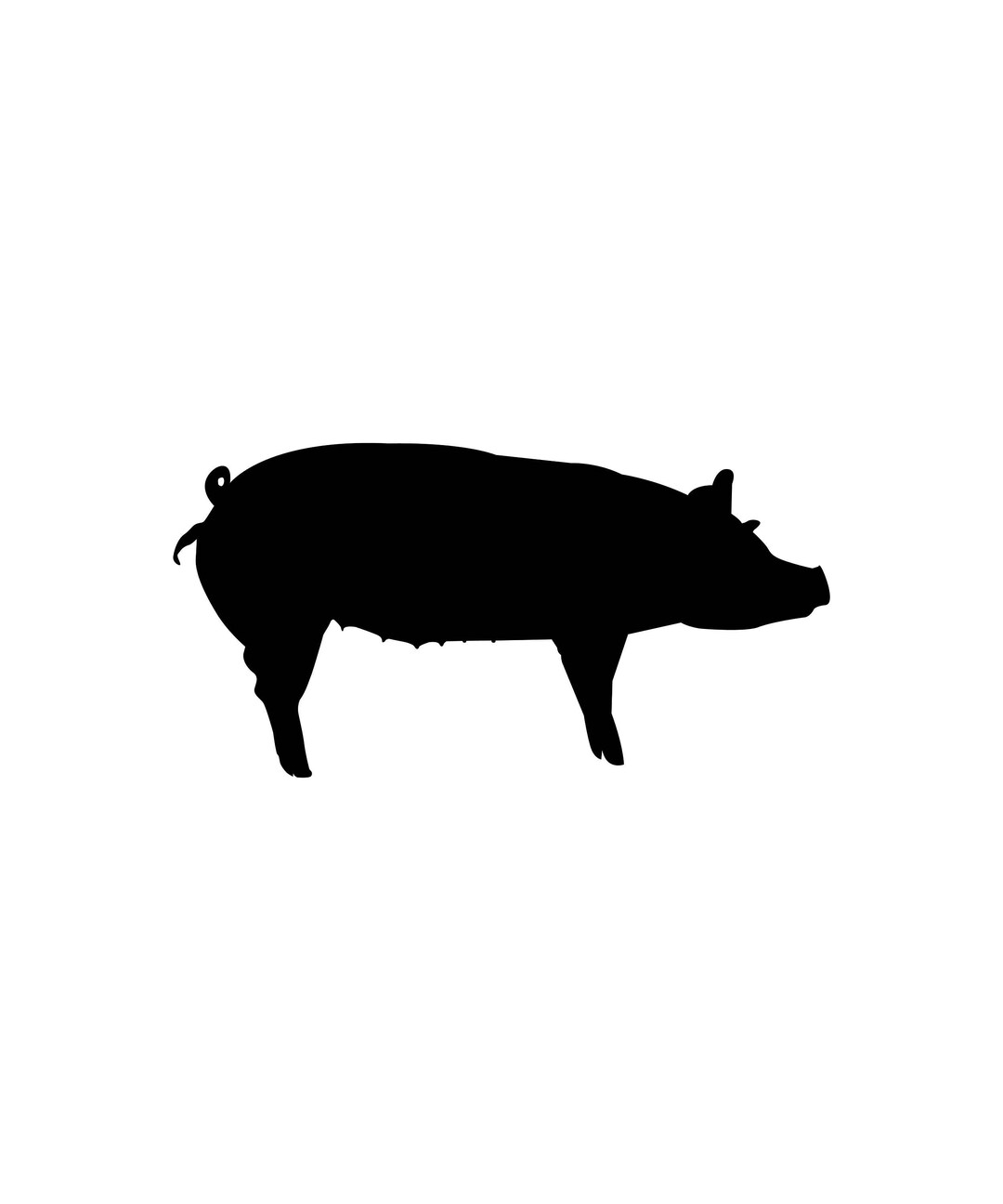 Show Pig / SVG / SVG Cut File / Car Decal SVG / Instant Download ...