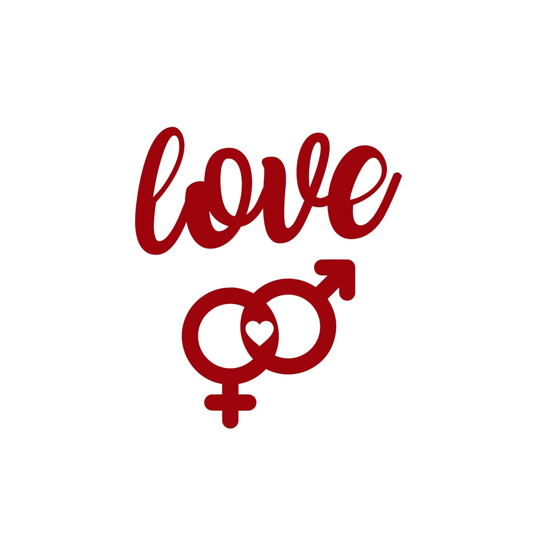 Love Heart 2 SVG / SVG Cut File / Car Decal SVG / Instant Download ...