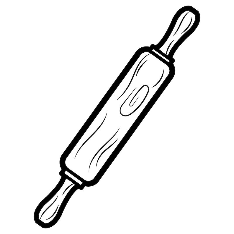Rolling Pin Printable Image - Etsy