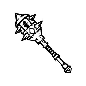 Mace SVG / SVG Cut File / Car Decal SVG / Instant Download / Printable ...