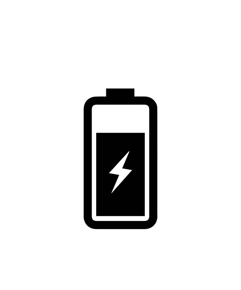 Battery Life / Charge / Loading Icon / SVG Cut File / Car Decal SVG ...