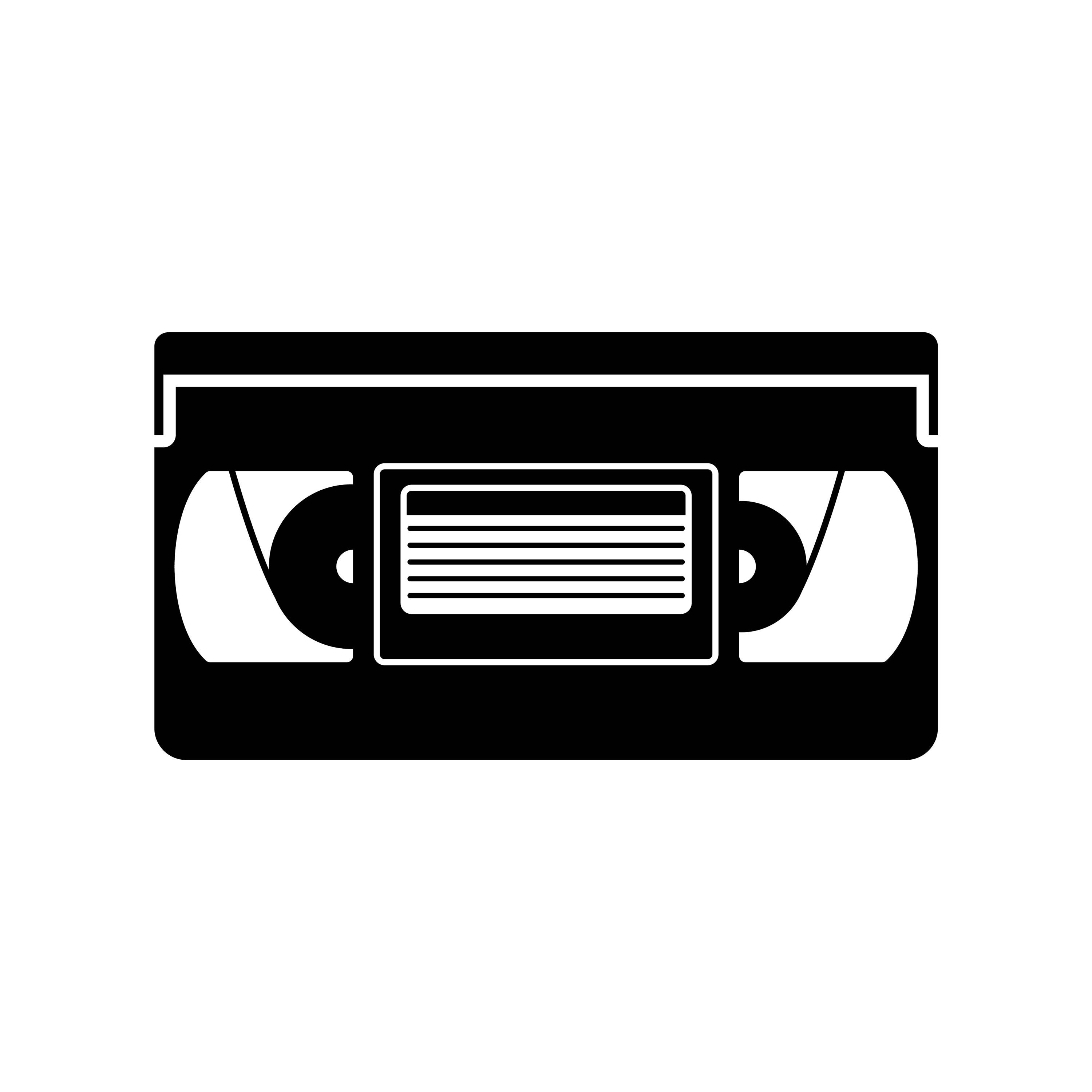 Vhs Tape SVG / SVG Cut File / Car Decal SVG / Instant Download ...