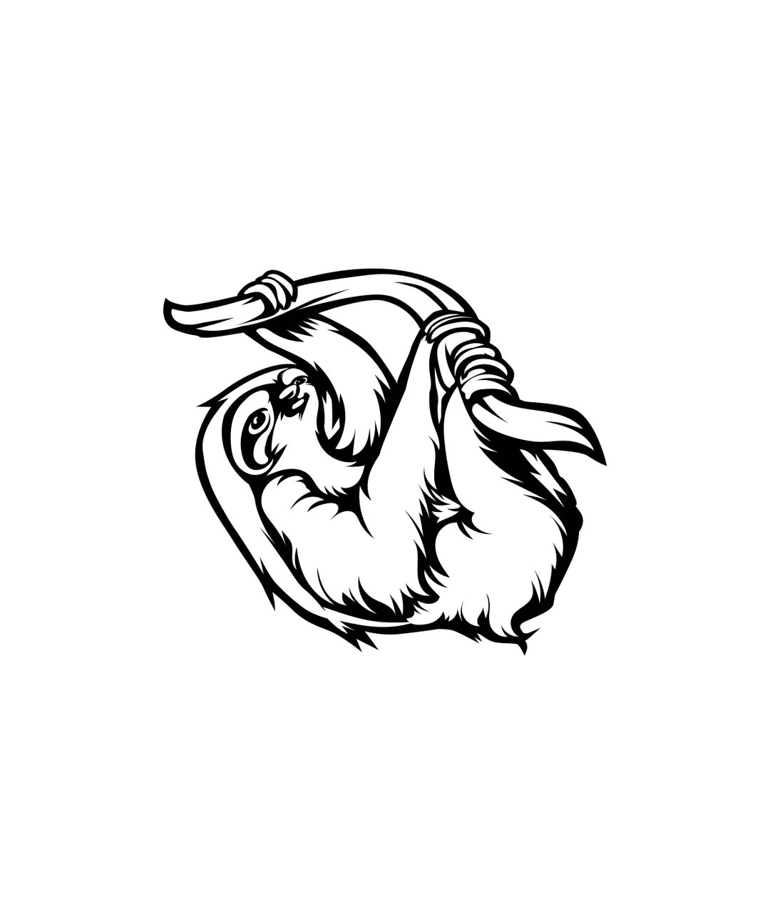 Sloth SVG / SVG Cut File / Car Decal SVG / Instant Download / Printable ...