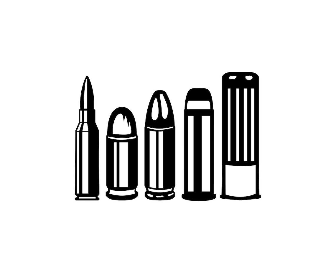 Bullets Sign SVG / SVG Cut File / Bullets Decal SVG / Instant Download ...