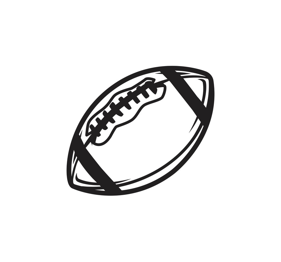 Football SVG / SVG Cut File / Car Decal SVG / Instant Download ...