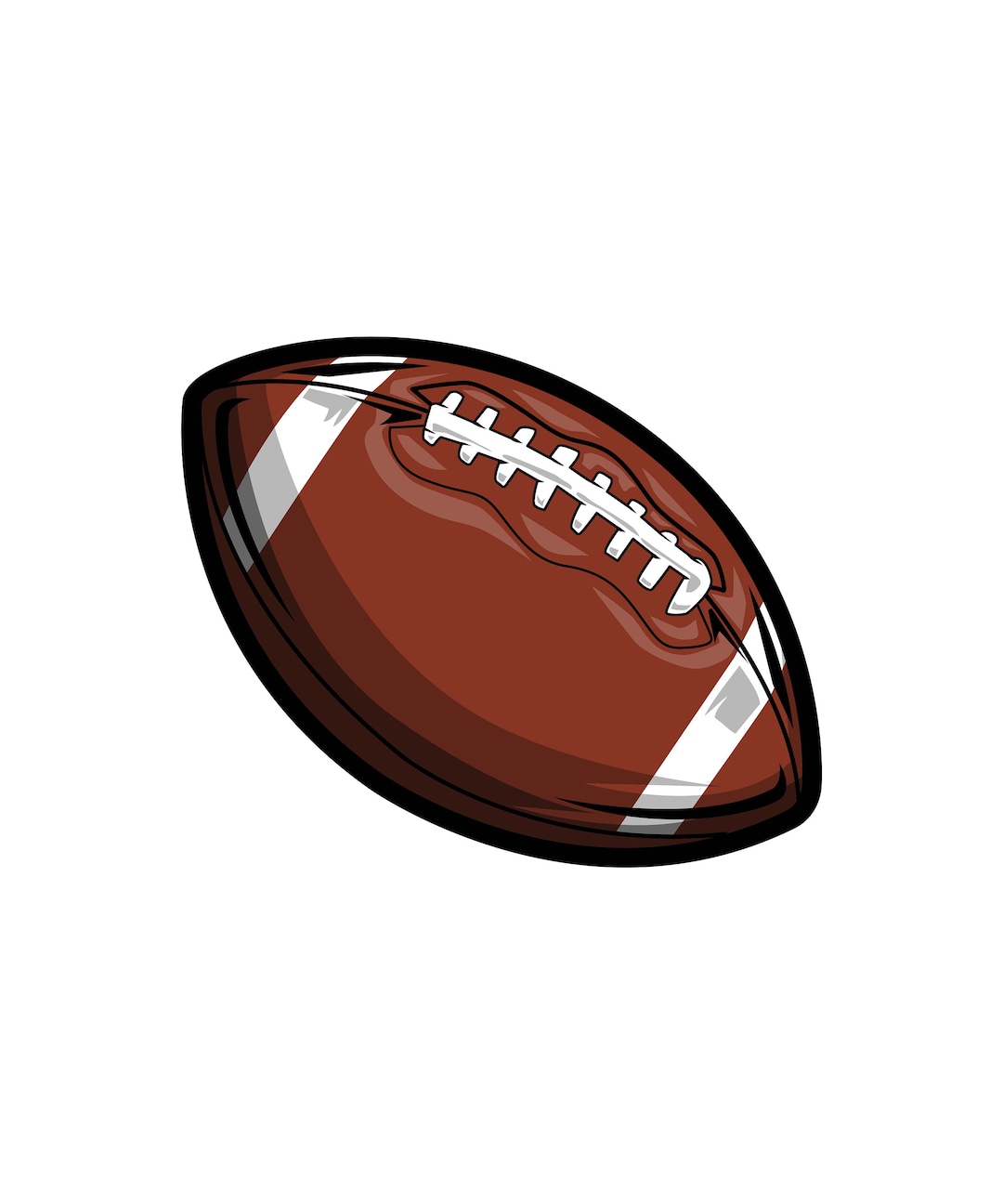 Football SVG / SVG Cut File / Car Decal SVG / Instant Download ...