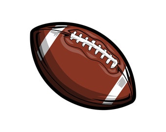 Football SVG / SVG Cut File / Car Decal SVG / Instant Download ...