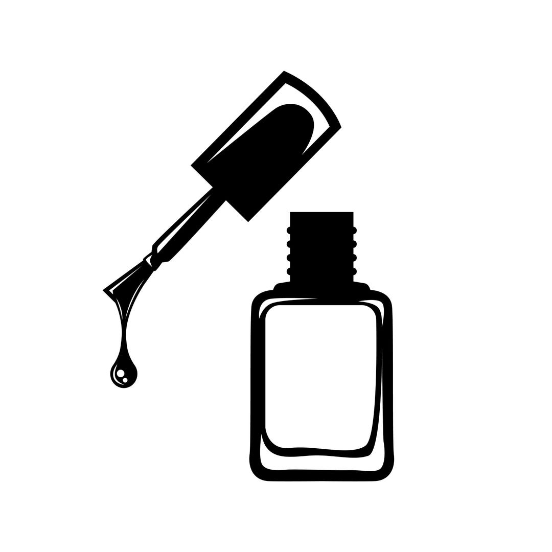 Nail Polish Manicure 2 SVG / SVG Cut File / Car Decal SVG / Instant ...