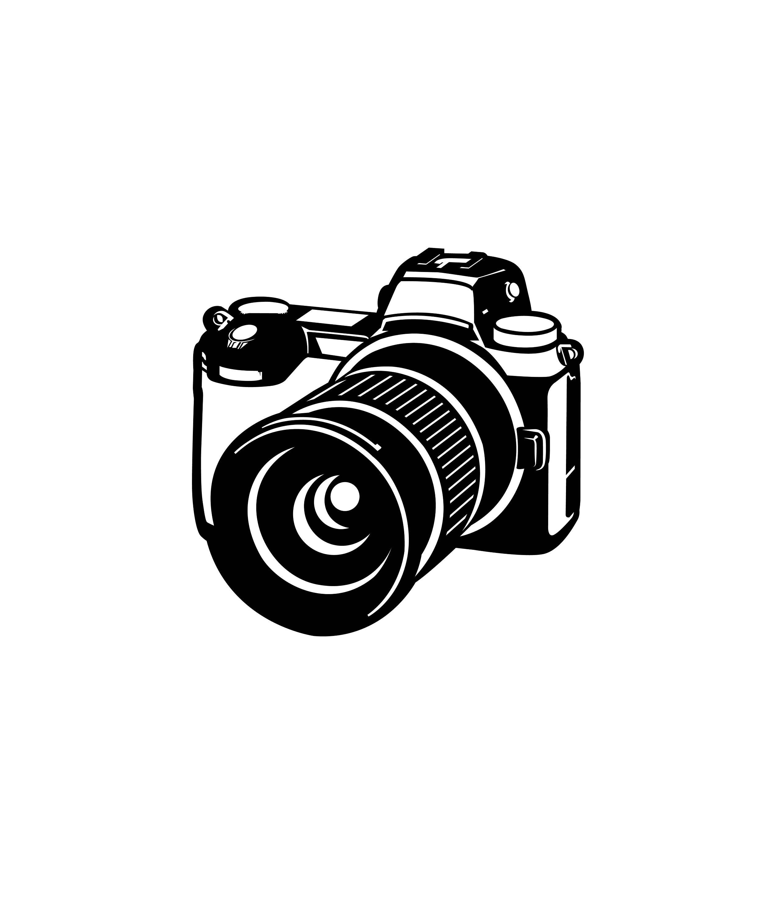 Camera / Photographer / Dslr SVG / SVG Cut File / Car Decal SVG ...