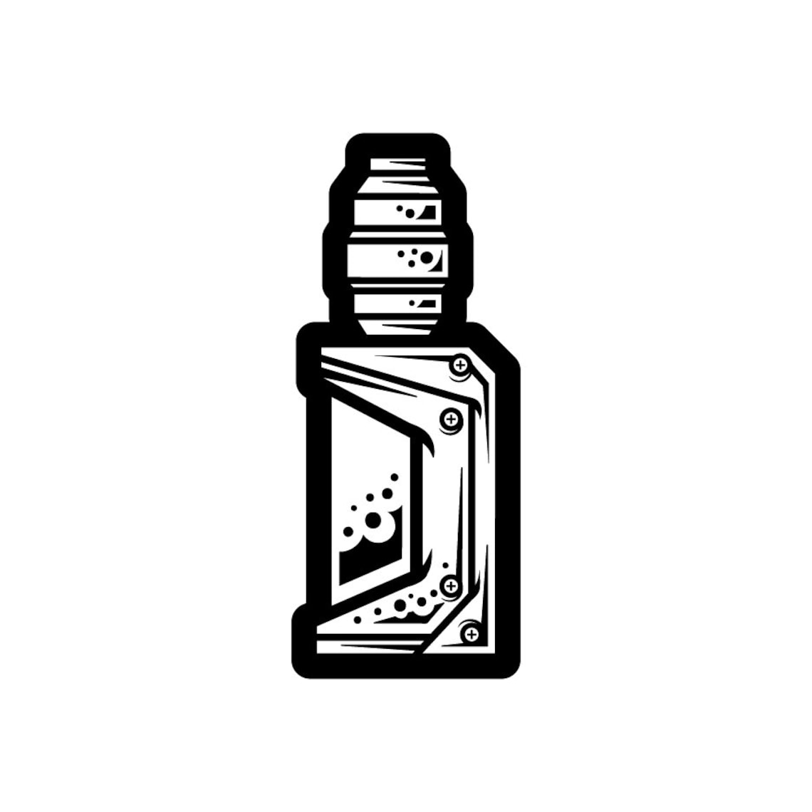 Vape / Vape SVG / SVG Cut File / Car Decal SVG / Instant Download ...