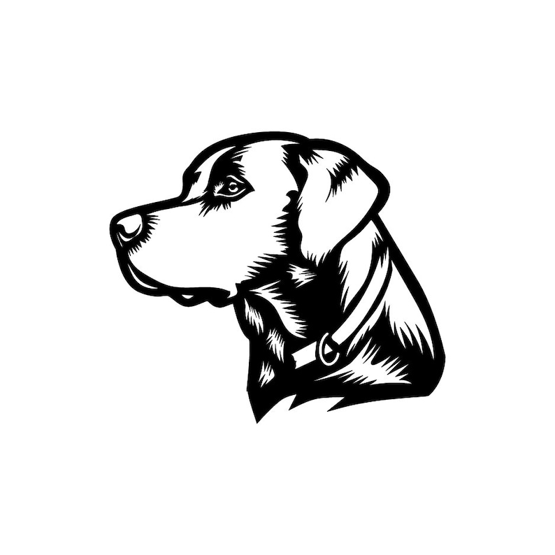 Dog 2 / Dog SVG / SVG Cut File / Car Decal SVG / Instant - Etsy