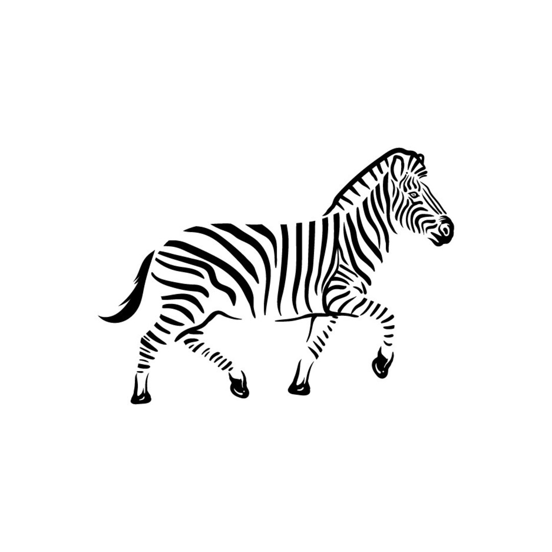 Zebra / Zebra SVG / SVG Cut File / Car Decal SVG / Instant Download ...
