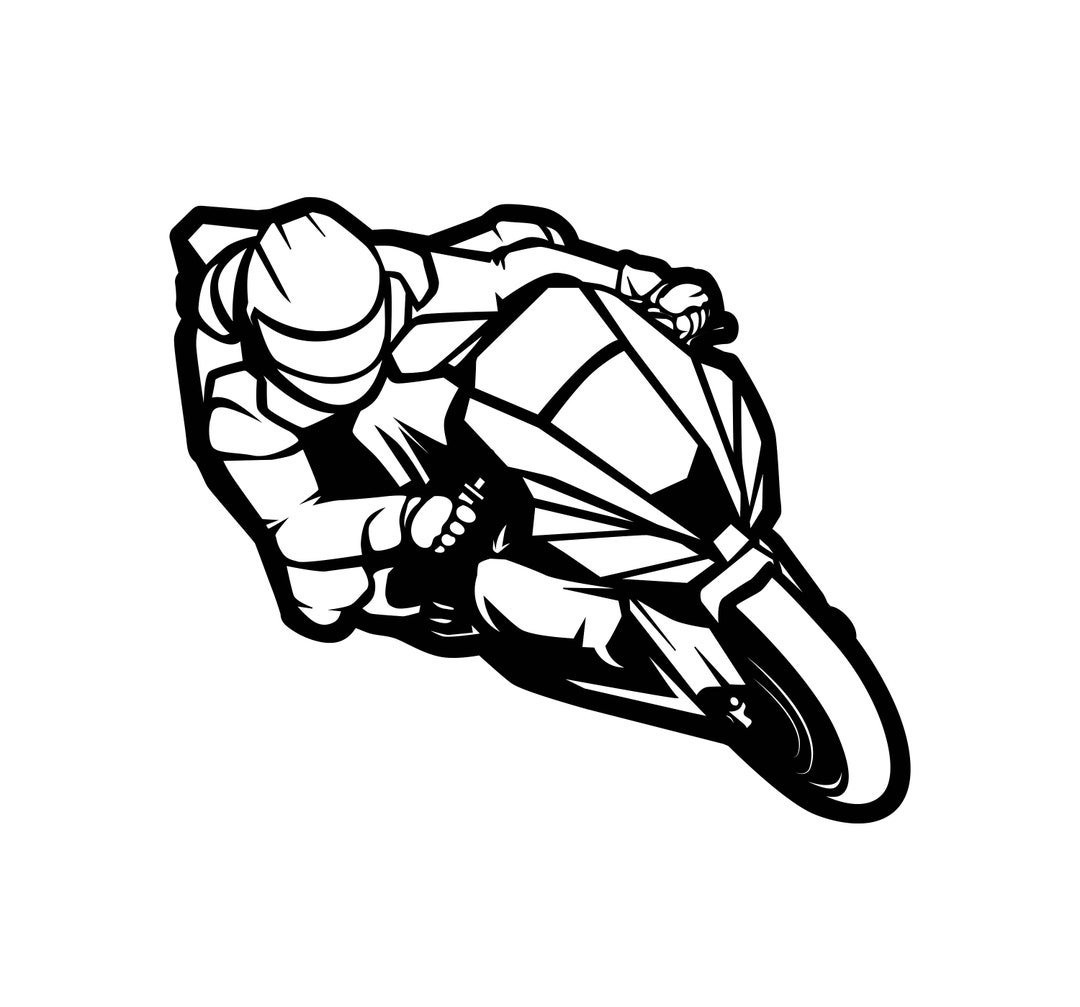 Sportsbike SVG / SVG Cut File / Car Decal SVG / Instant Download ...
