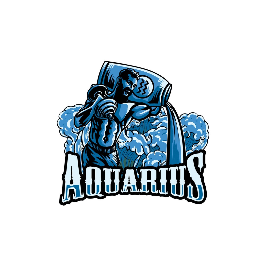Aquarius 2 SVG / SVG Cut File / Car Decal SVG / Instant Download ...