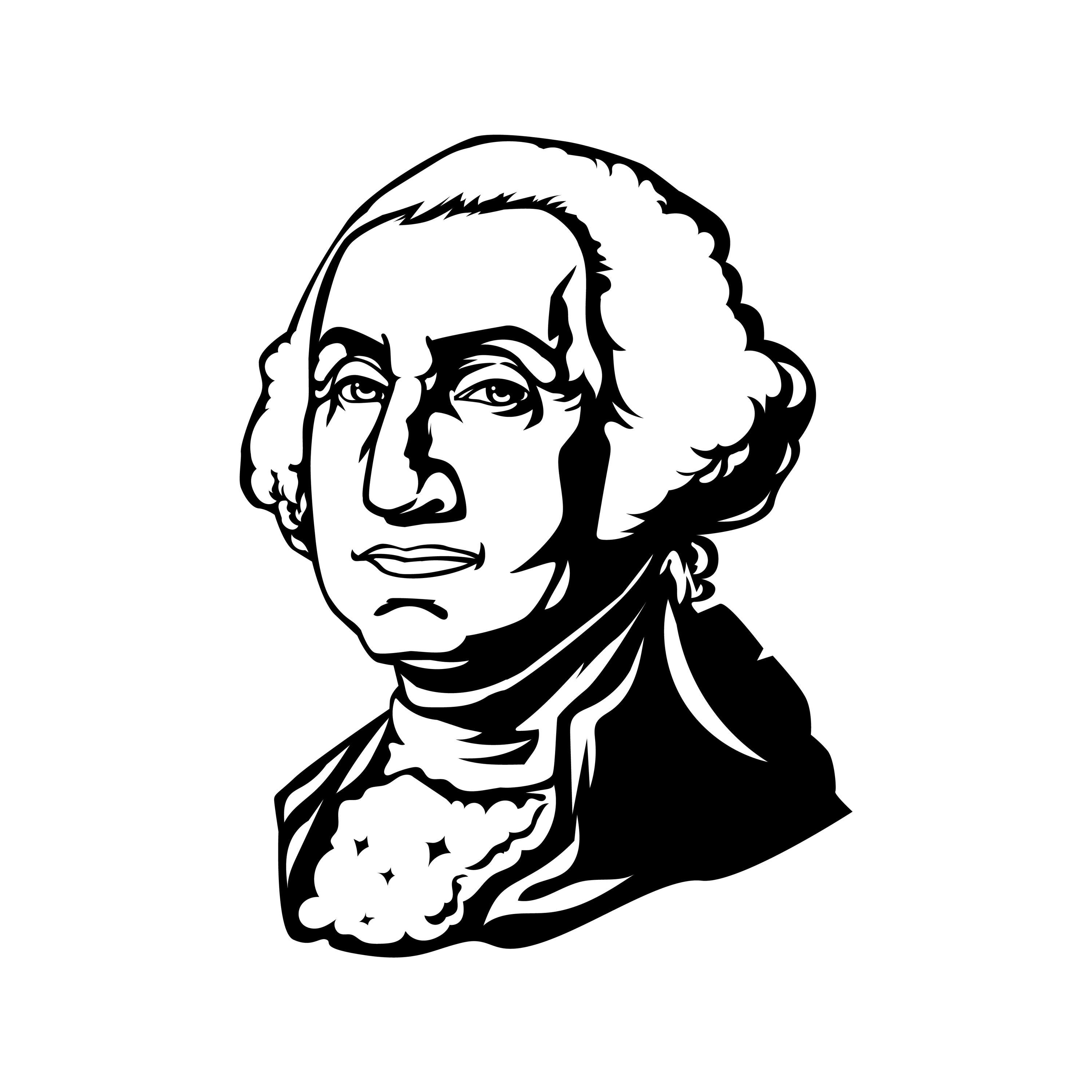 George Washington / SVG Cut File / Car Decal SVG / Instant Download ...