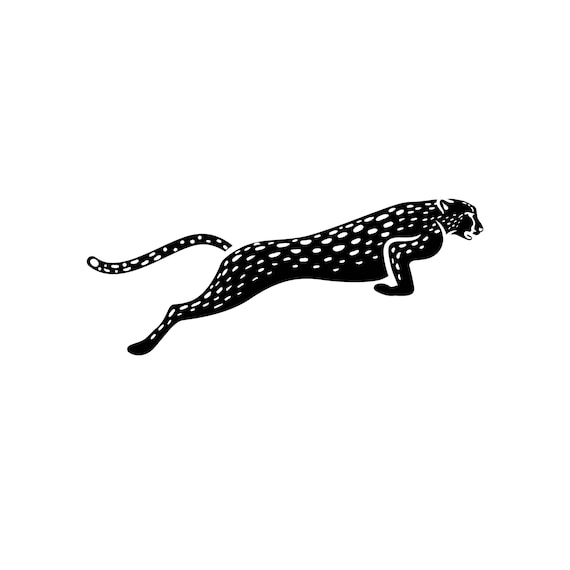 Cheetah SVG / SVG Cut File / Car Decal SVG / Instant Download - Etsy