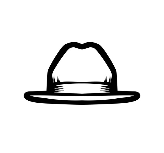 Hat SVG / SVG Cut File / Car Decal SVG / Instant Download / - Etsy