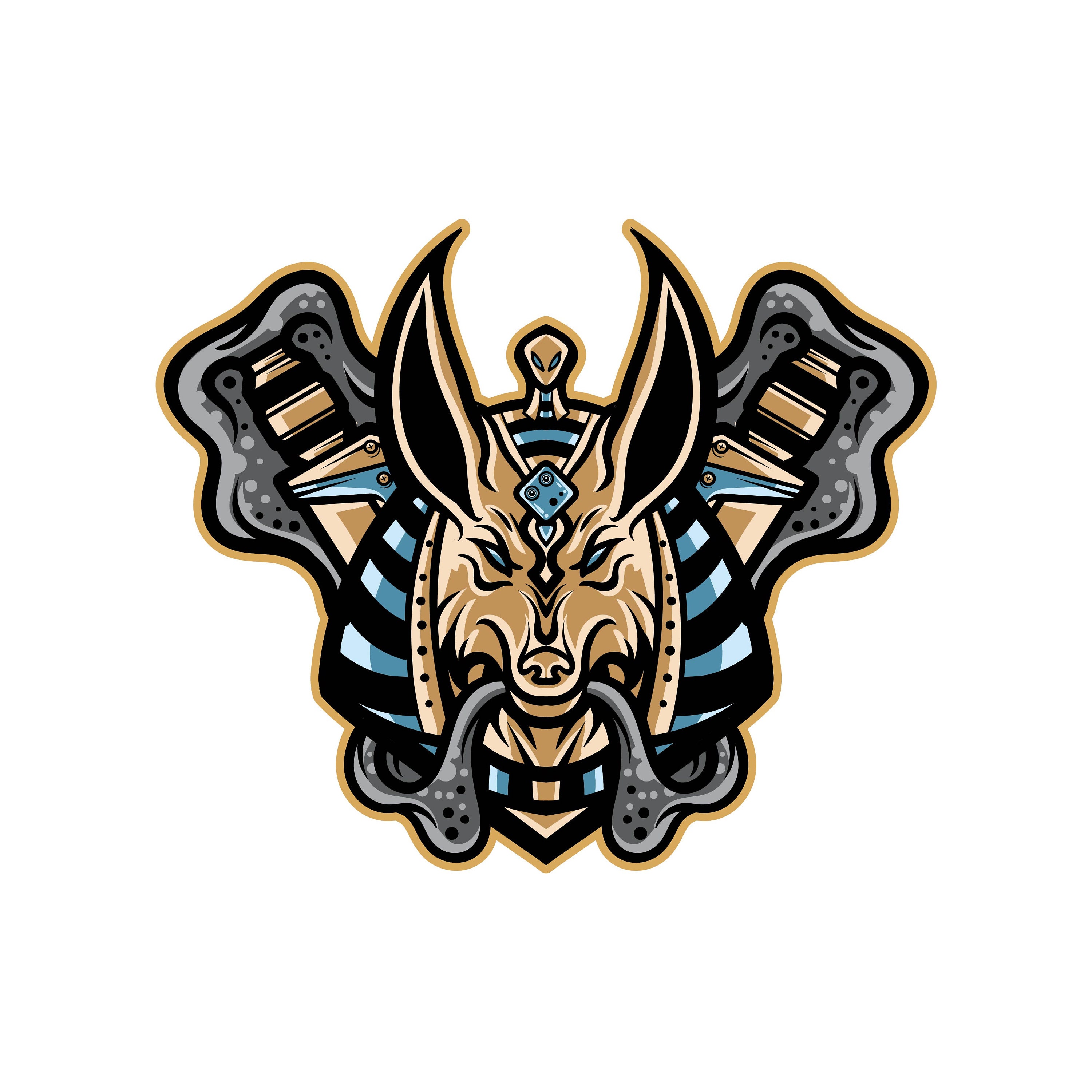 Anubis SVG / SVG Cut File / Car Decal SVG / Instant Download ...