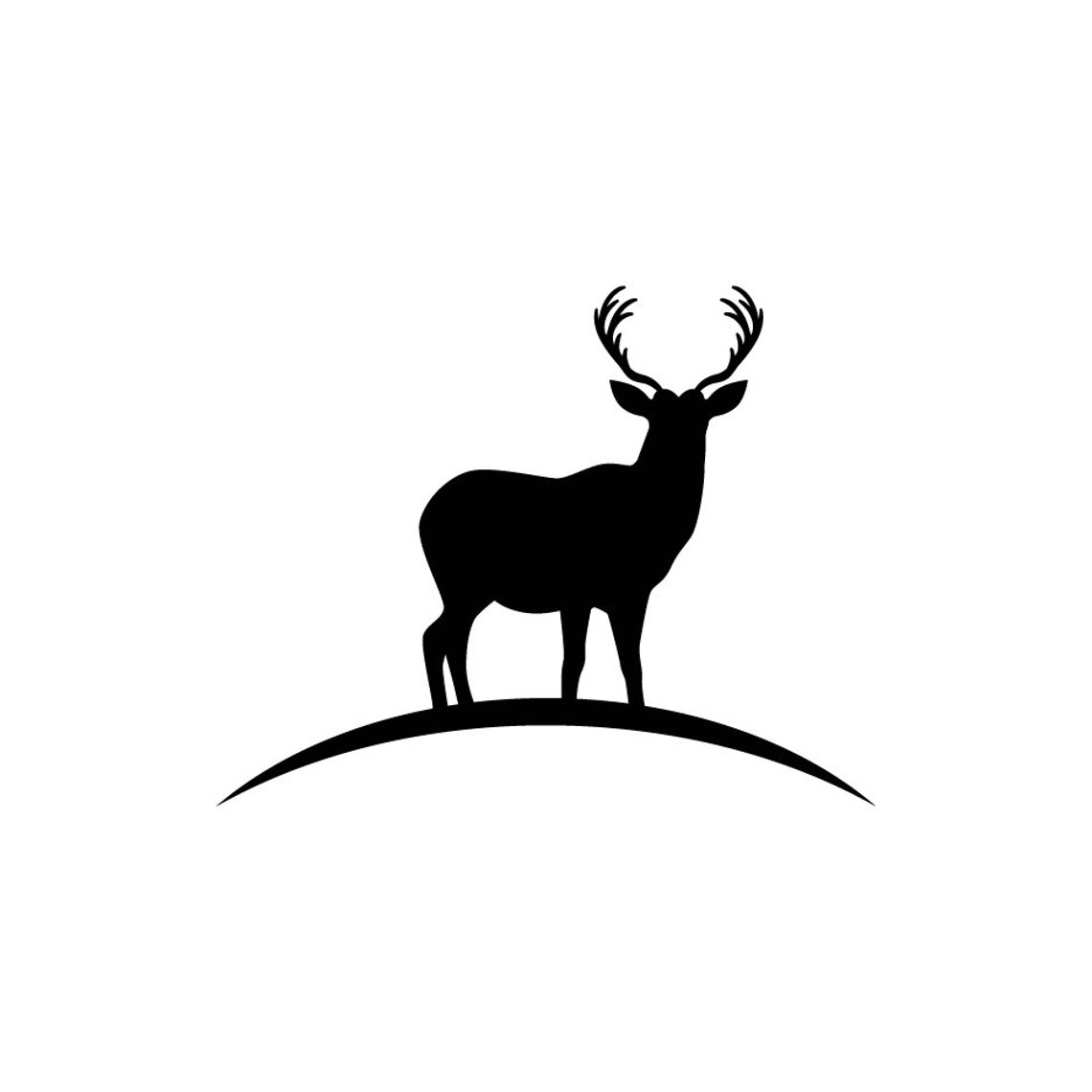 Deer / Deer SVG / SVG Cut File / Car Decal SVG / Instant Download ...