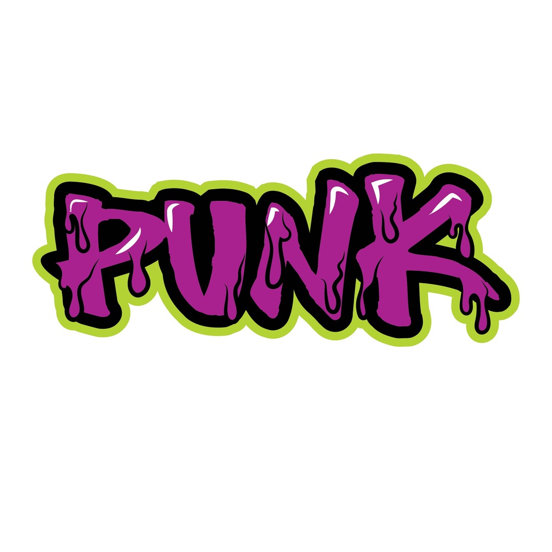 Punk Drip SVG / SVG Cut File / Car Decal SVG / Instant Download ...
