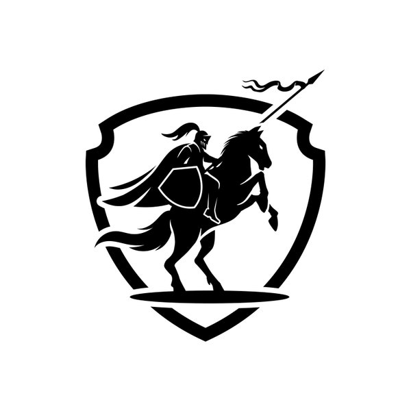 Black Knight Clip Art - Etsy