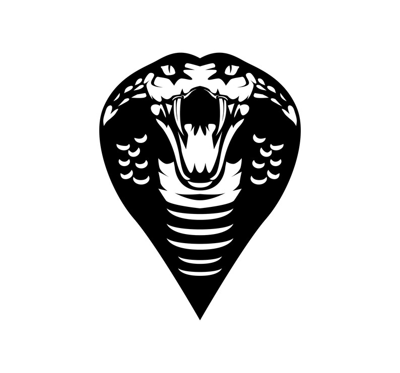 Cobra SVG / SVG Cut File / Car Decal SVG / Instant Download / Printable ...