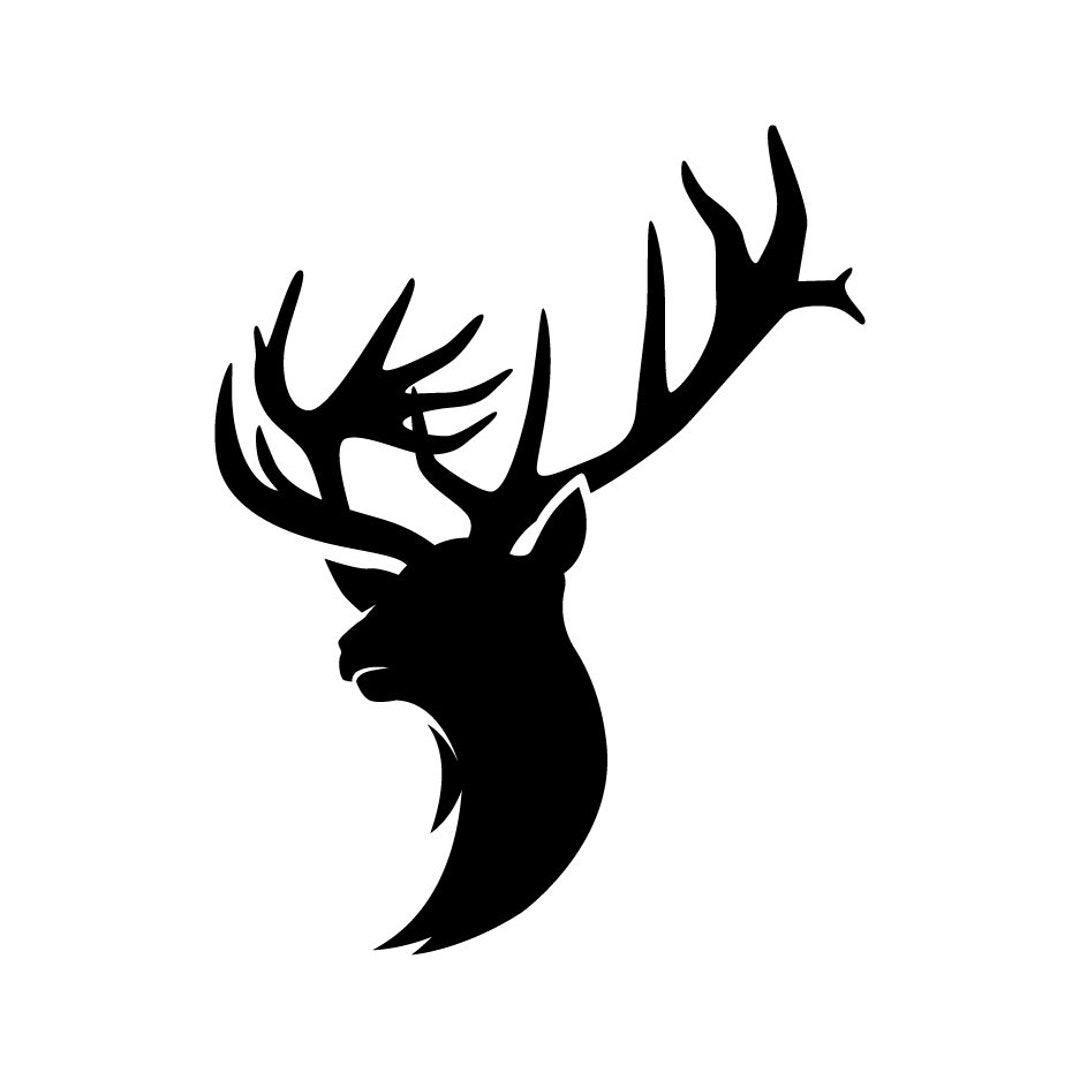 Deer 3 / Deer SVG / SVG Cut File / Car Decal SVG / Instant Download ...