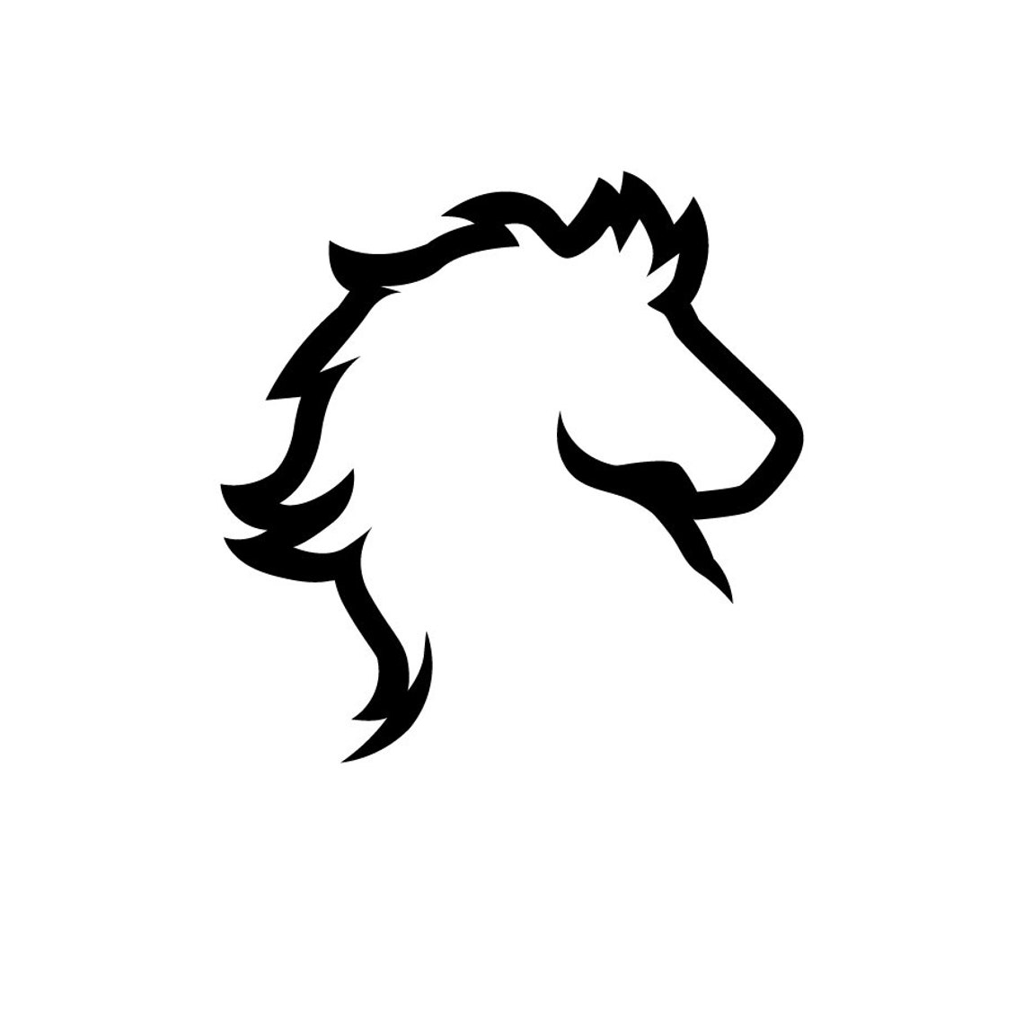 Horse 3 / Horse SVG / SVG Cut File / Car Decal SVG / Instant Download ...