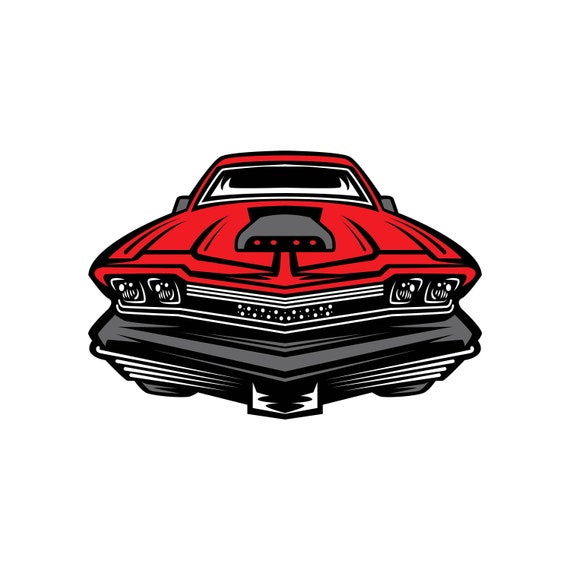Muscle Car SVG / SVG Cut File / Car Decal SVG / Instant | Etsy