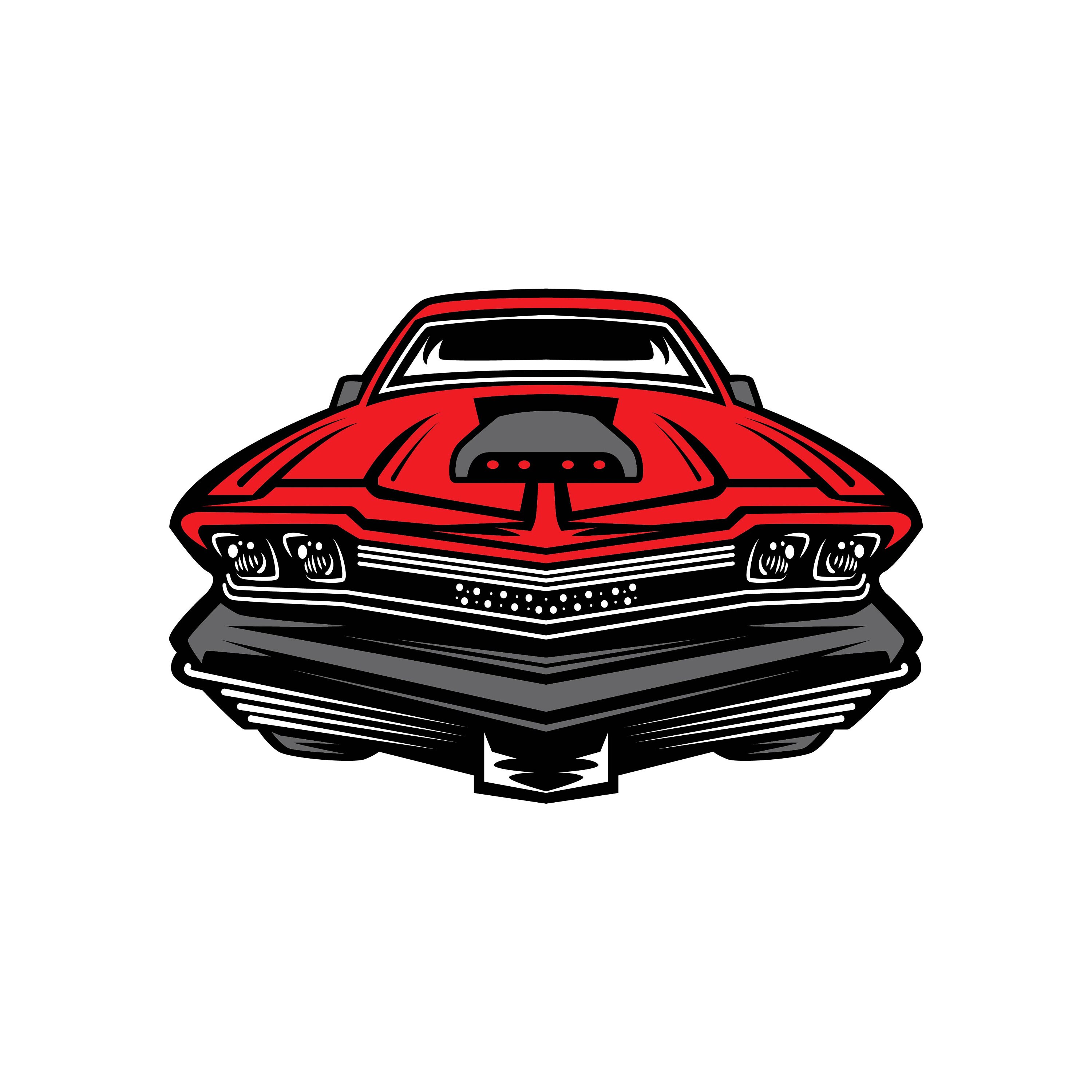 Muscle Car SVG / SVG Cut File / Car Decal SVG / Instant Download ...