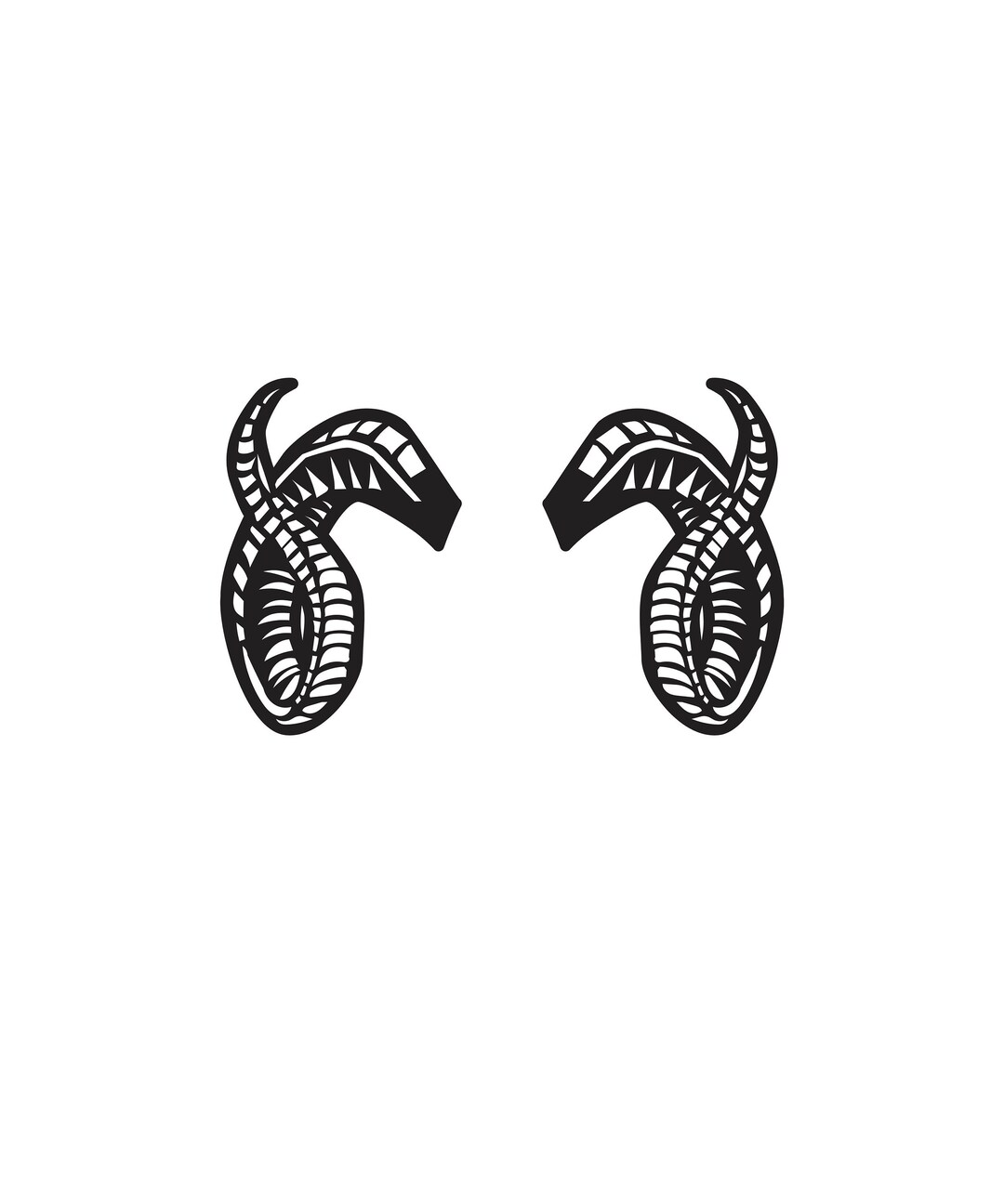 Horns SVG / SVG Cut File / Car Decal SVG / Instant Download / Printable ...